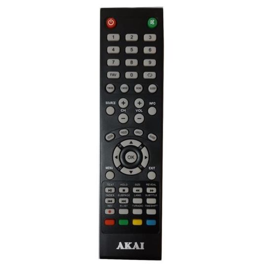Télécommande - AKAI - ATE485144K - Neuve - Simple - Blanc - Cdiscount TV Son Photo
