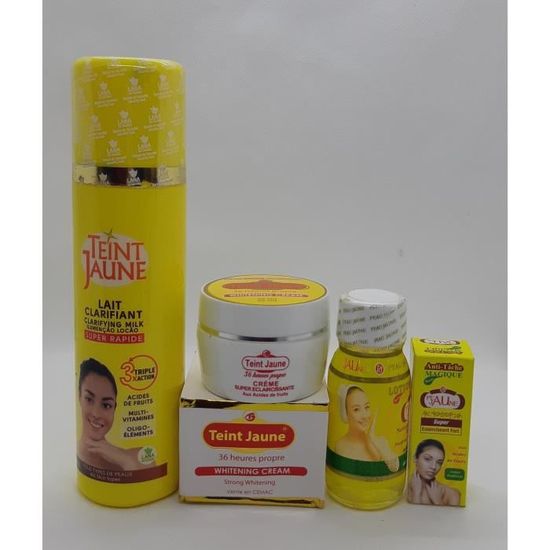 Gamme teint jaune éclaircissant super rapide - Cdiscount Au quotidien