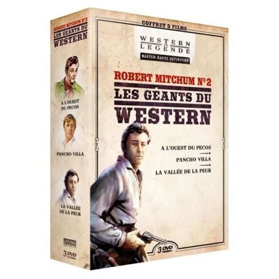 Non communiqué Coffret Robert Mitchum 2 : Les géants du Western DVD ...