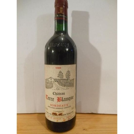 Bordeaux château terre blanque rouge 1985 - bordeaux France (1) - La ...