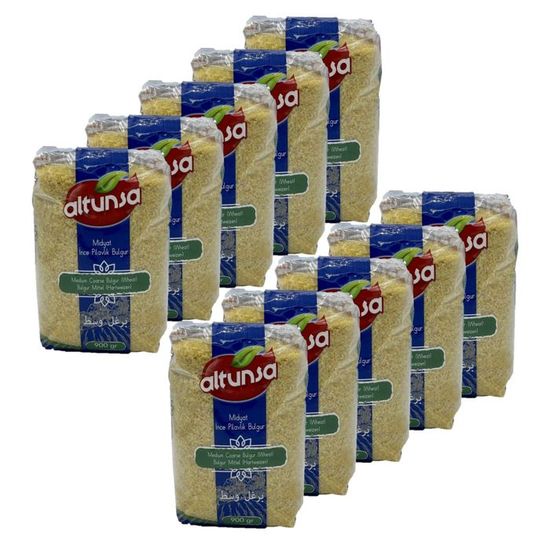Altunsa - Lot 10x Boulgour moyen - Sachet 900g - Cdiscount Au quotidien