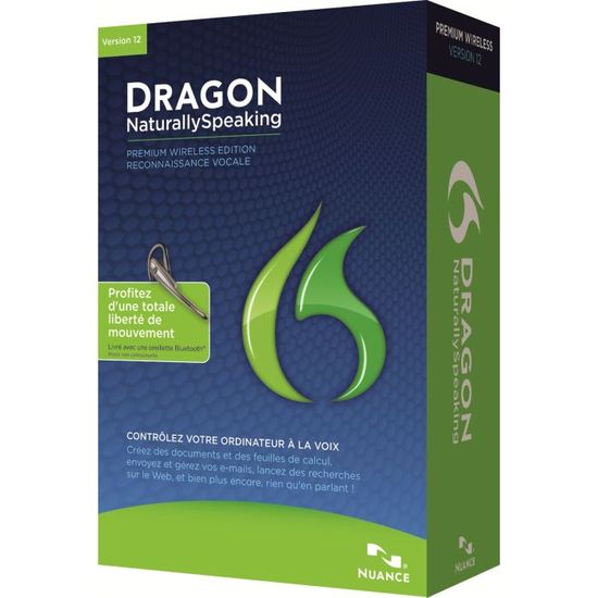 DRAGON NATURALLYSPEAKING PREMIUM WIRELESS V12 - Cdiscount Informatique