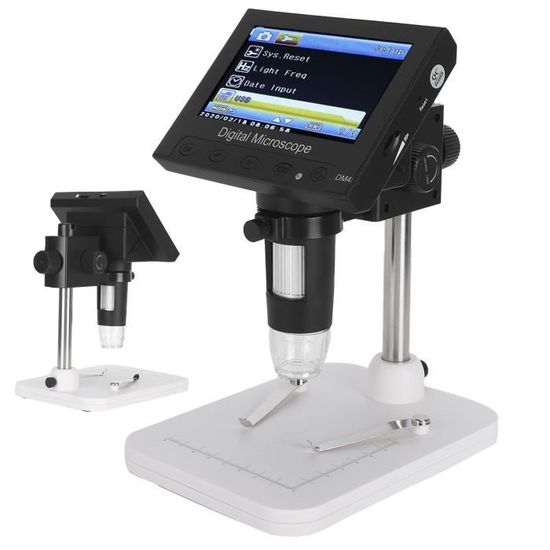 Microscope numérique 1000X 2.0MP USB - DUOKON - FAN - 8 LED dimmables ...