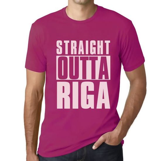 Homme Tee-Shirt Tout Droit Sorti De Riga – Straight Outta Riga – T ...