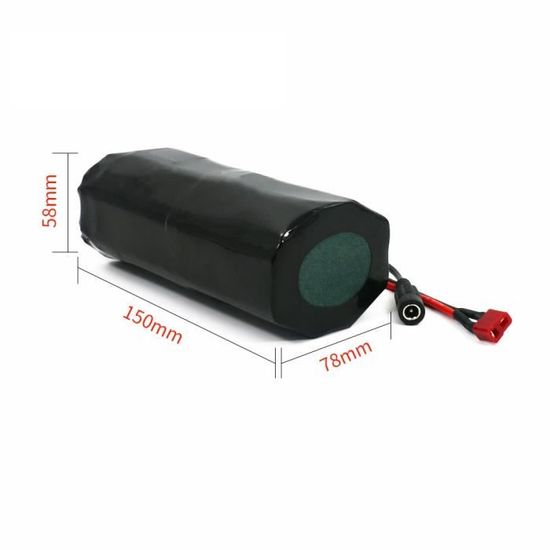 10S2P 36V 7Ah cylindrique 18650 batterie lithium-ion 400Watt 350W scooter de vélo électrique ...