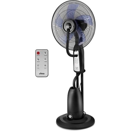 Ufesa Mist Fun Nevada Ventilateur Brumisateur Pulvérisateur Anti ...