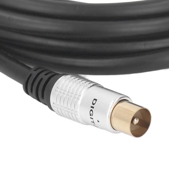 Câble Coaxial - V BESTLIFE - RG59U - 3 mètres - Triple Blindage - Mâle ...