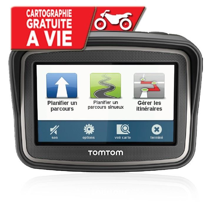 GPS TomTom RIDER Europe 45 Premium Pack - Cdiscount Auto