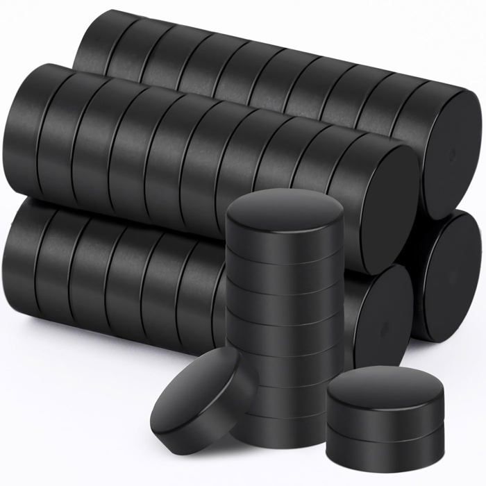 50Pcs Mini Aimants Néodyme Aimants Puissants, 10 X 3 Mm Noir Aimants ...