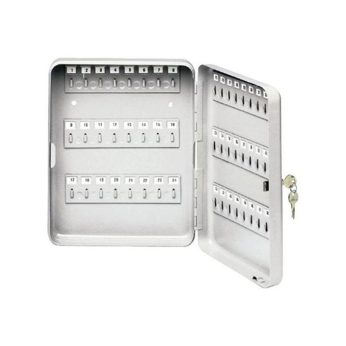 Boîte à clés armoire à clef murale rangement 48 crochets fermant à clé ...