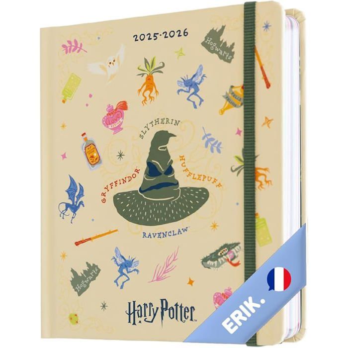 Harry Potter Daily School Diary 2025 2026 in French - Harry Potter ...