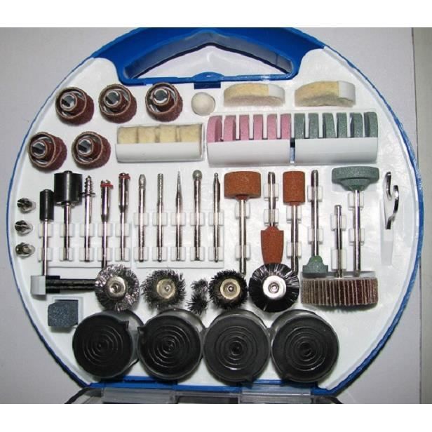 Accessoire pour Mini Outil type DREMEL 190 pieces - Bricolage - 446 ...