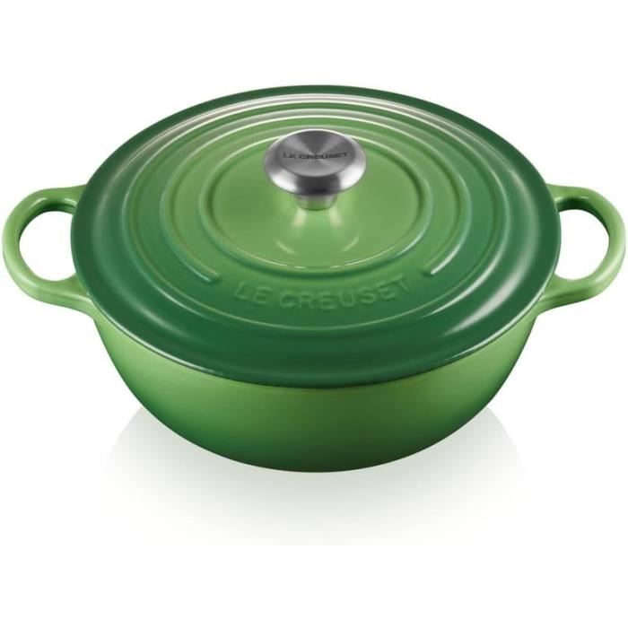 Le Creuset Marmite Signature en Fonte Émaillée avec Couvercle, 26 cm ...