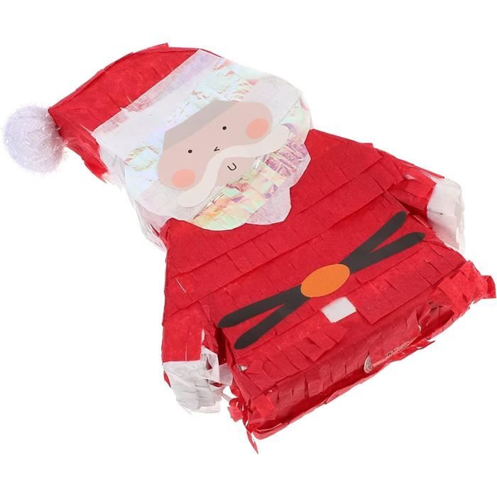 Noël Santa Claus Pinata Funny Candy Box Toy Santa Ornement pour Noël ...