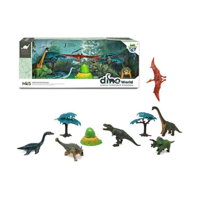 Set Dinosaures Jungle Dinosaur Kingdom - Cdiscount Jeux - Jouets