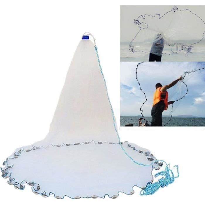 Filet de pche lancer manuel filet lancer portable filet de pche filet ...