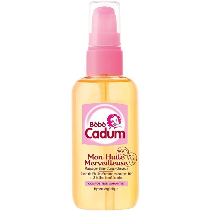 Bebe Cadum Huile Merveilleuse 100ml - Cdiscount Santé - Mieux vivre