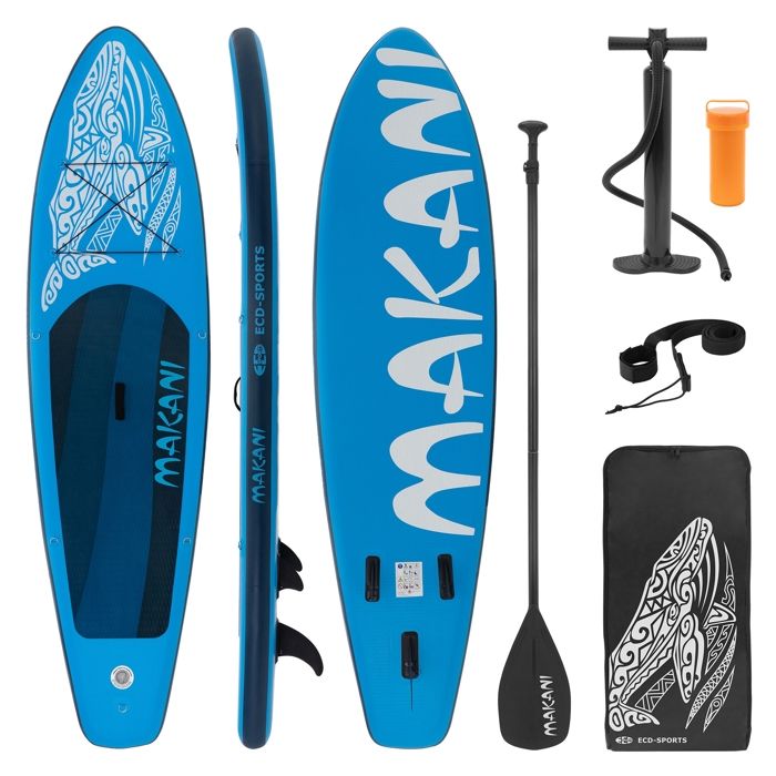 ECD Germany SUP Board Stand Up Paddle Surf Gonflable Makani | 320 x 82 ...