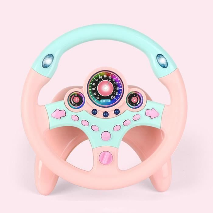 Jouet de pilotage simulé pour enfants n737 - Generique - Volant de simulation à bascule - Bleu ...