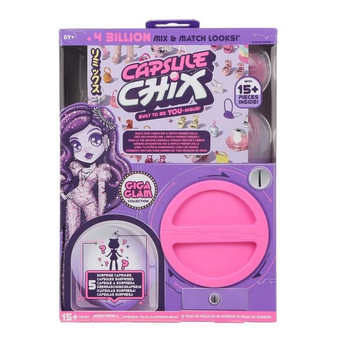 CAPSULE CHIX Poupée Collection Giga Glam - Cdiscount Jeux - Jouets