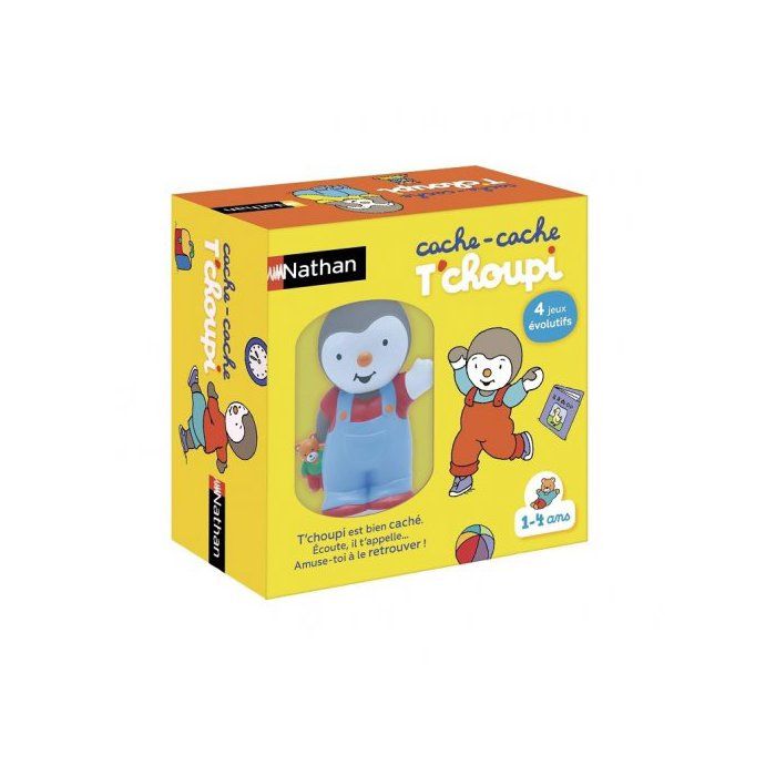 Jeu Cache cache T Choupi 4 jeux evolutifs Enfant 1 a 4 ans - Cherche et ...