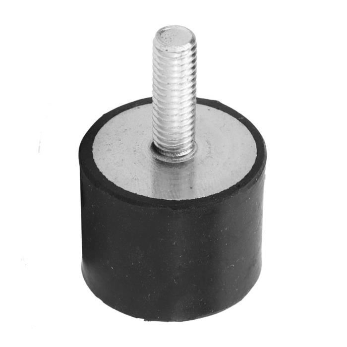 Qiilu isolateur anti-vibration 4 pièces anti-vibration caoutchouc ...