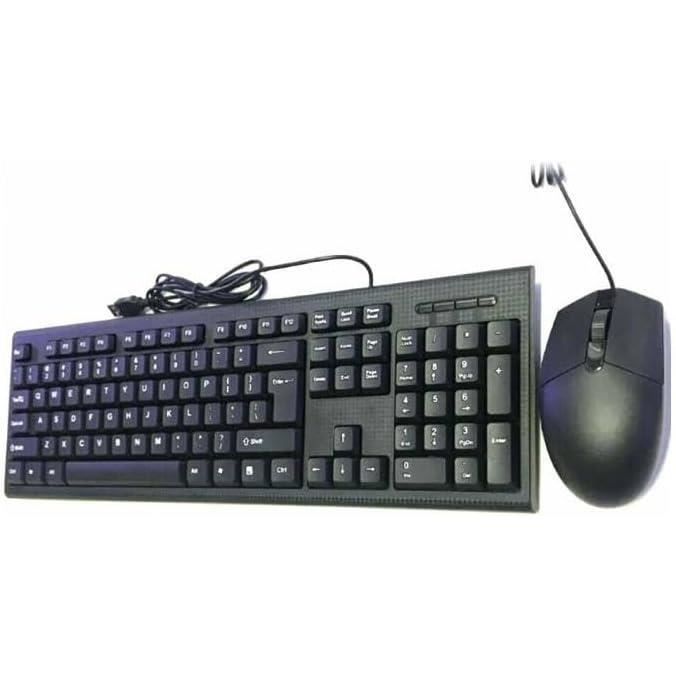 Kit Composé D'Un Clavier Slim En Couleur Noire Et D'Une Souris Avec ...