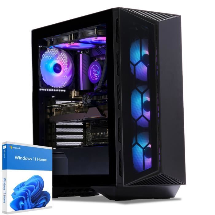 Sedatech PC Pro Gamer Watercooling • AMD Ryzen 7 5700X • RTX4070 • 32Go RAM • 2To SSD M.2 • sans ...