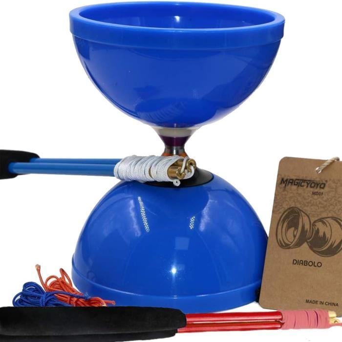 MAGICYOYO MD01 Le Grand Diabolo Professionnel Triple Roulements avec 2 ...