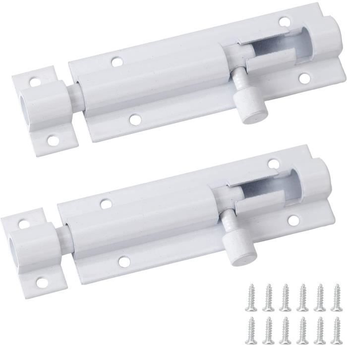 Loquet de Porte à Boulon Coulissant, Verrou de Porte Serrure Porte ...