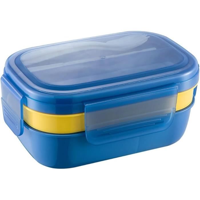 Bento Lunch Box, Boîte Boite Repas Box Enfant-Adulte Couverts, Boîte À ...