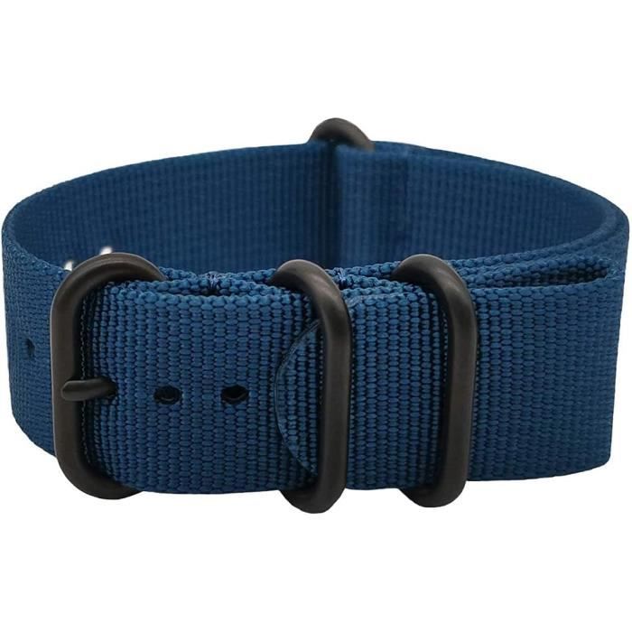 Zulu Heavy Duty de 18 mm à 24 mm – Bracelet de montre pour homme ...