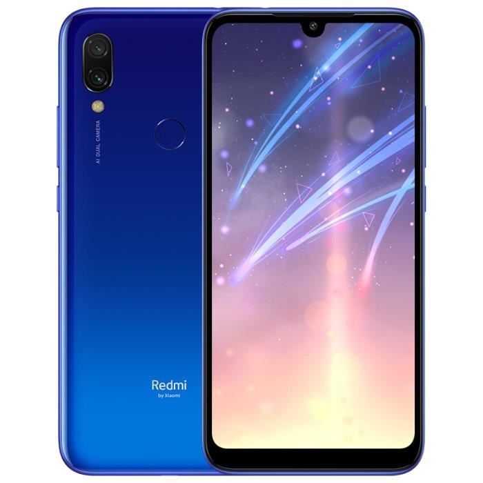 Xiaomi Redmi 7 Bleu 64Go Smartphone - Cdiscount Téléphonie