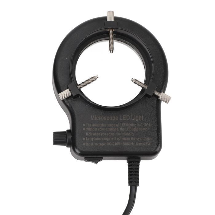 YOSOO Lampe Microscope LED Source Lumineuse, Ajustable, Professionnelle ...