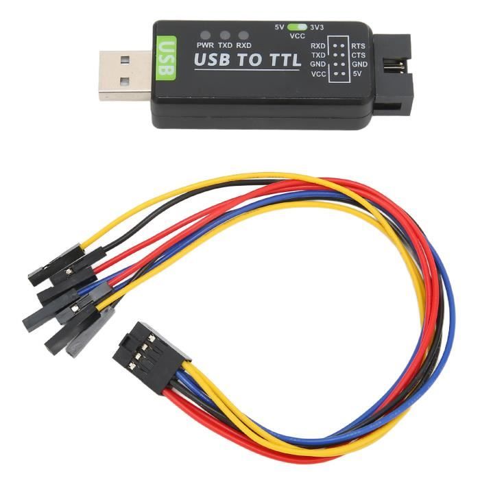 YOSOO adaptateur industriel USB vers TTL Convertisseur USB vers TTL ...