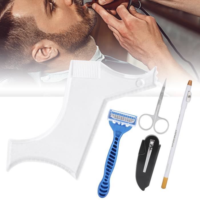 Shipenophy Outil de mise en forme de la barbe Kit d'Outils de Mise en ...