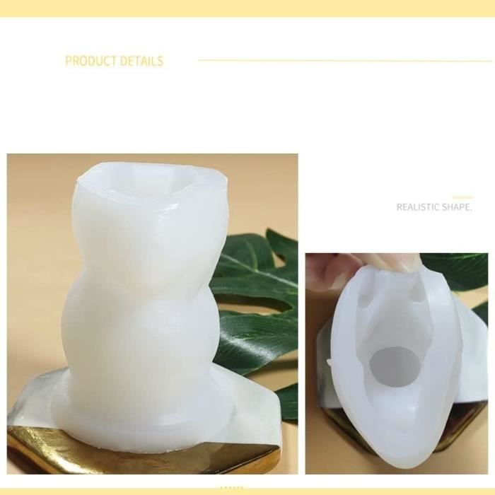 Moules En Silicone En Forme De Chien En Peluche, Plateau À Glaçons En ...
