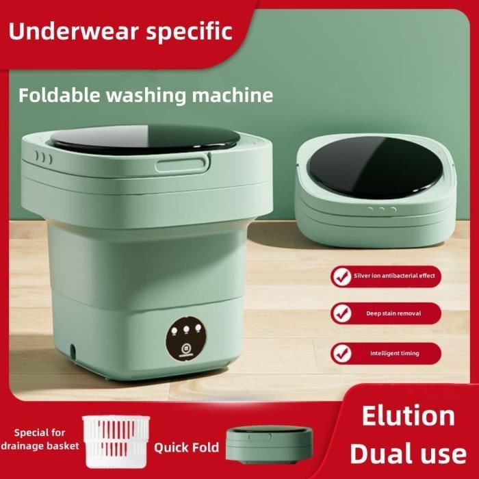 Machine À Laver Intégrée Pliable Et À Laver De 6,5 L, Petit Dortoir ...