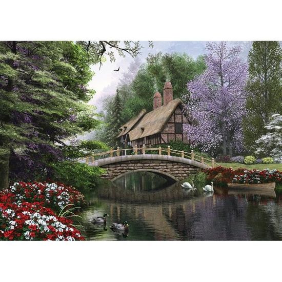 Puzzle 1500 pièces Stone Bridge - Cdiscount Jeux - Jouets
