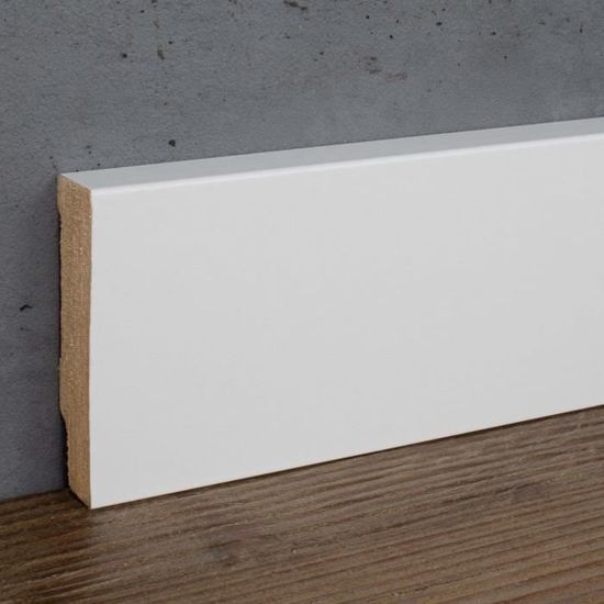 PROVISTON Plinthe bois 12 x 58 x 2500 mm Plinthe moderne profilé ...