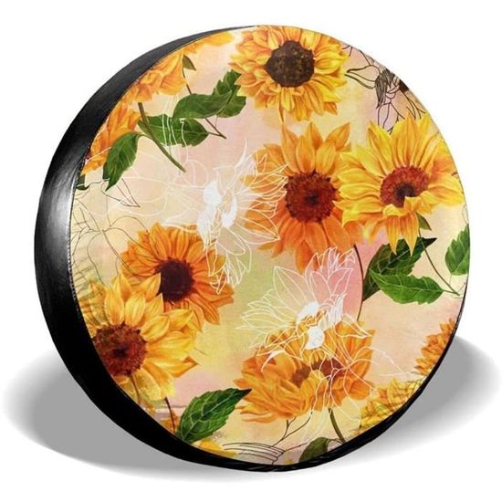 Couverture de Pneu, Housse Roue de Secours,Couvre Pneu Imperméable ...