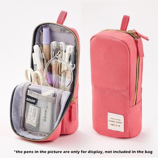 Trousse scolaire,Angoo [jeunesse] stylo sac porte crayon,menthe vert ...