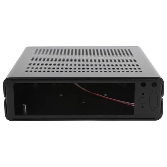 Duokon HTPC ITX G60S Châssis HTPC Boîtier Mini‑ITX d'Alimentation DC ...