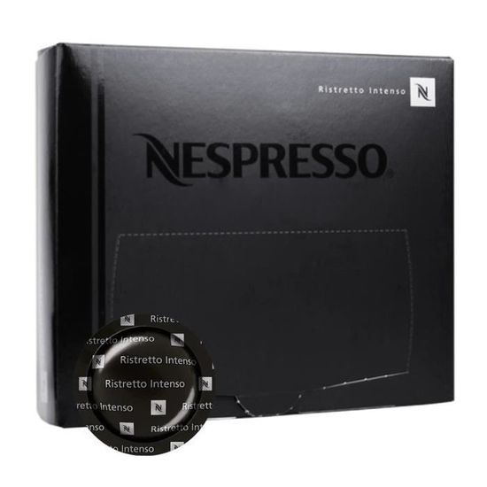 Boîte de 50 capsules Ristretto Intenso Nespresso Pro - Cdiscount Au ...