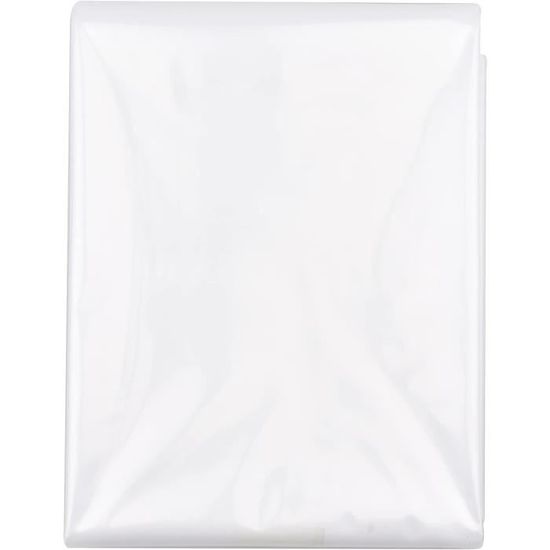 MEAOR Film en polyéthylène transparent pour serre - Extra épais ...
