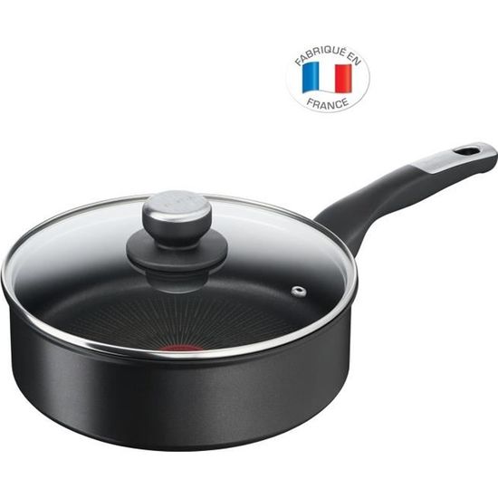 TEFAL G2553202 UNLIMITED Sauteuse 24 cm avec couvercle - Cdiscount Maison