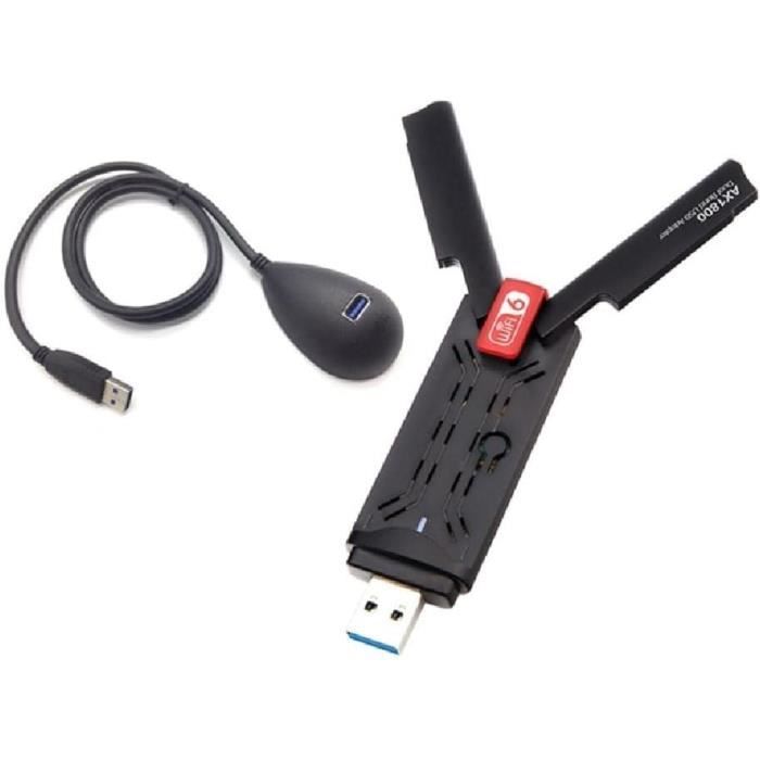 WIFI6 AX1800H AX1800 Dual Band USB3.0 Carte réseau sans Fil Ordinateur ...