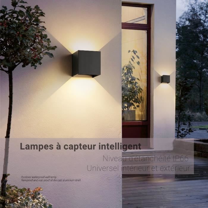 2022 Neuf Lampe LED pour jardin avec capteur automatique Universel ...