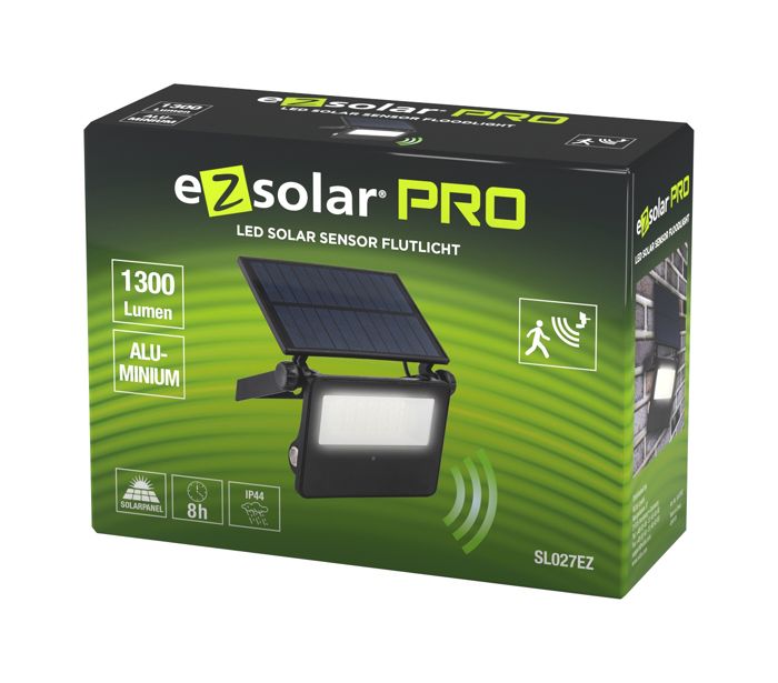 Applique solaire - EZSOLAR - SL027EZ - 10W - 1300lm - IP44 - Cdiscount ...