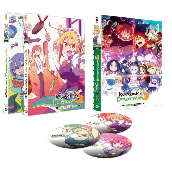 DVD Japanimation - Crunchyroll - Miss Kobayashi Saison 2 - Japonais ...